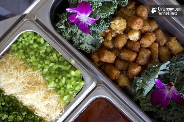 DIY Tater Tot Bar from Arguello Catering on CaterCow